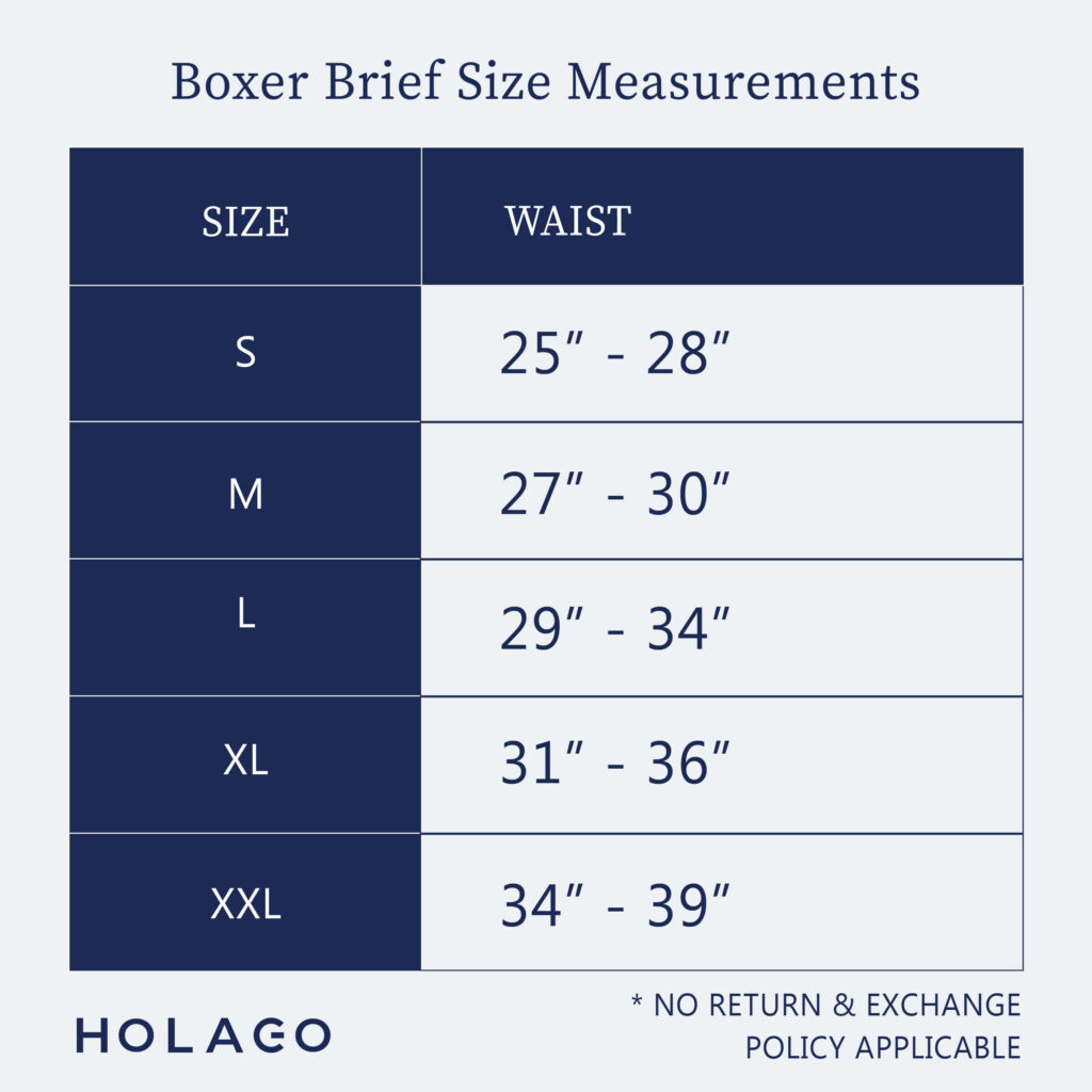 Holago Elastic Fit Boxers (Set of 3) – BXB0001 – HOLAGO